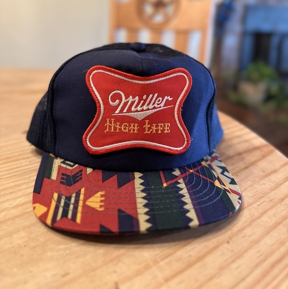 Accessories | Vintage Style Miller High Life Hat New Old Stock Snapback ...